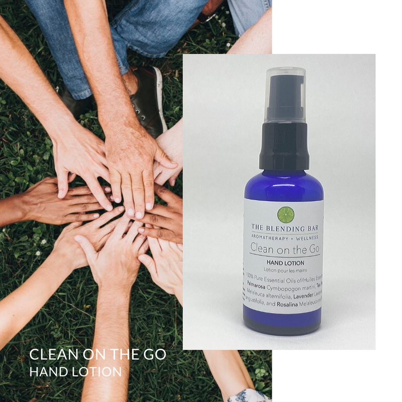Clean On the Go Lotion – The Blending Bar Aromatherapy